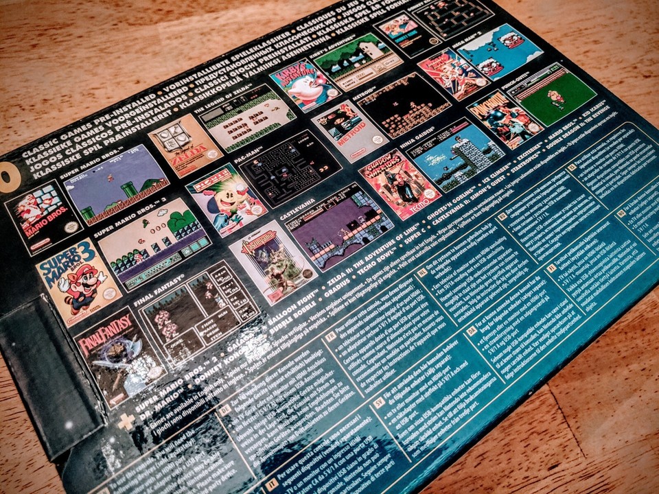 Nintendo Entertainment System: NES Classic Edition - European Edition ...
