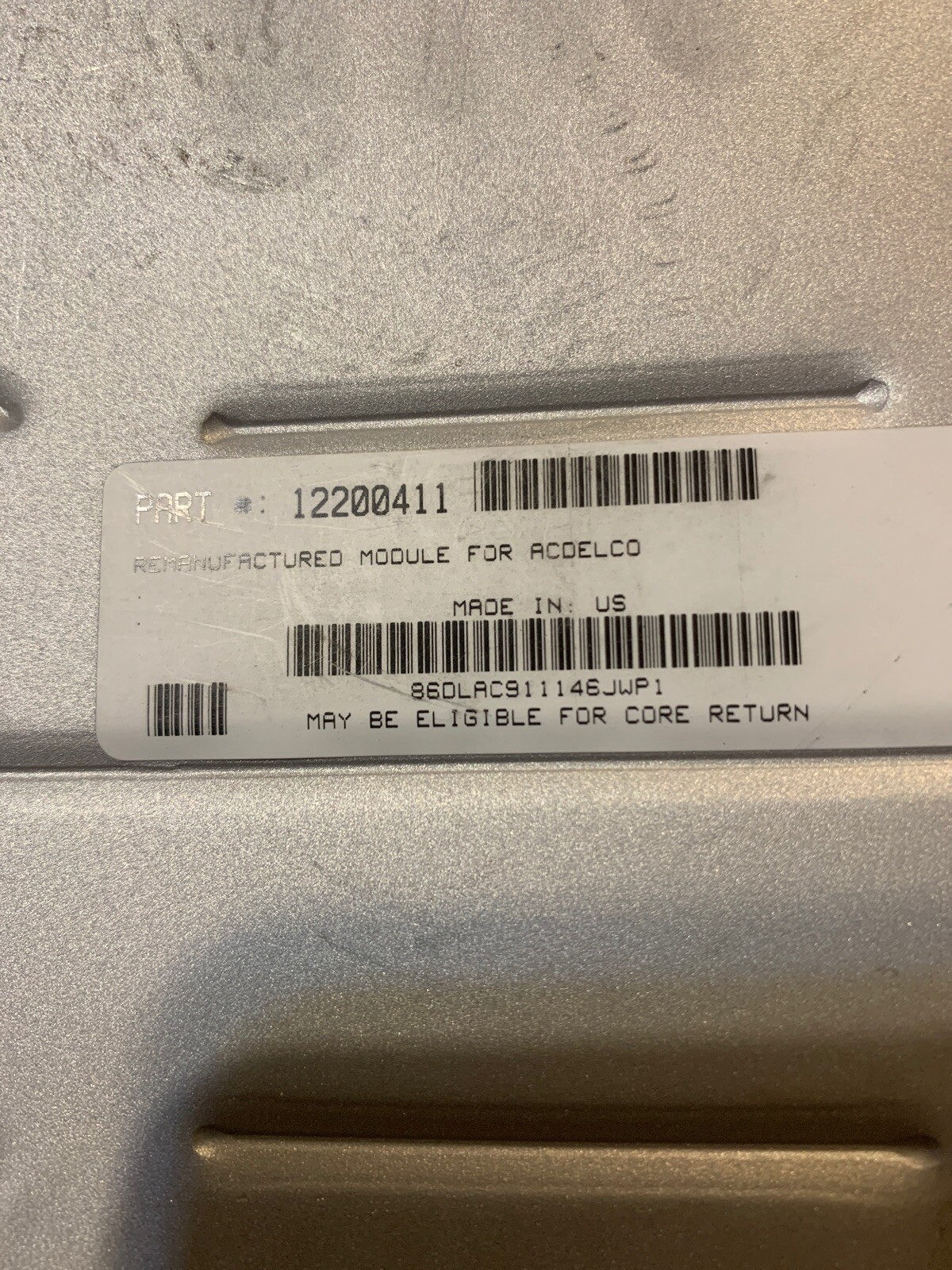 ACDelco 12200411 Engine Control Module for sale online | eBay