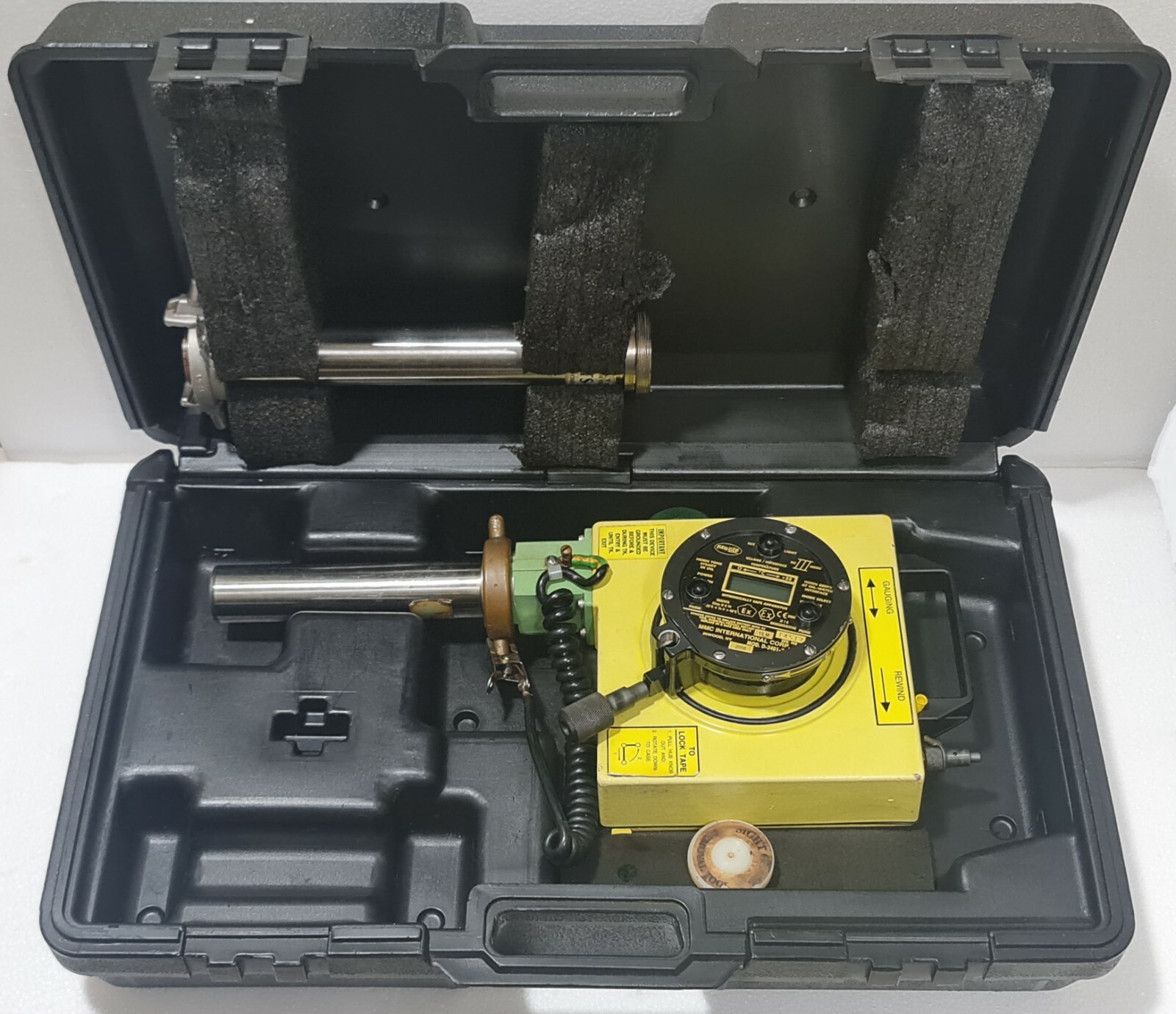 MMC FLEXIDIP / U.T.I TRI MODE CLOSED TANK GAUGING TAPE MODEL: D-2401-2 ...