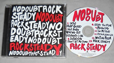 NO DOUBT Rock Steady ENHANCED CD 1st USA edition 2001 Interscope album ...