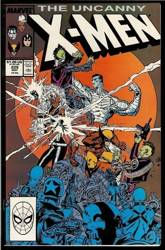X-Men #229 (1988) 1st APPEARANCE REAVERS & GATEWAY LOGAN WOLVERINE NM ...