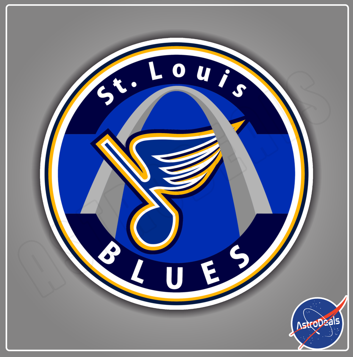Logotipos De Los St. Louis Blues ST. LOUIS BLUES Official NHL Hockey