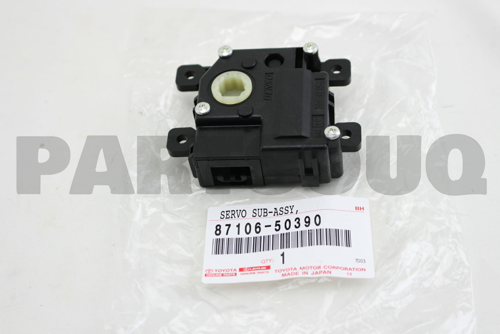 8710650390 Genuine Toyota DAMPER SERVO SUB-ASSY, AIR CONDITIONER ...