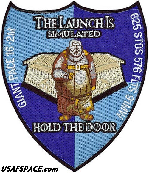 USAF 576th FLIGHT TEST SQ-GIANT PACE 16-2M- Minuteman III SIMULATED ...