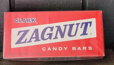 ZAGNUT 1930S CANDY BAR BOX STORE CLARK BAR ULTRA RARE | eBay