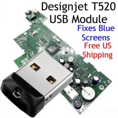 HP Designjet T520 USB Module, Fixes Blue Screens | eBay