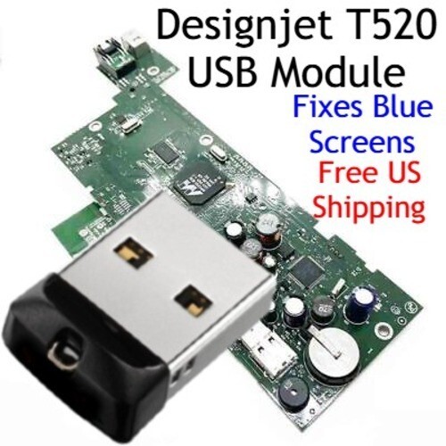 HP Designjet T520 USB Module, Fixes Blue Screens | eBay