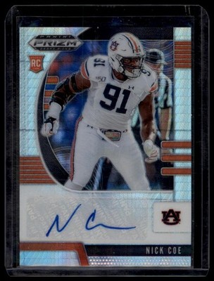 Nick Coe 2020 Panini Prizm Draft Picks #217 Auburn Tigers #/75 | eBay