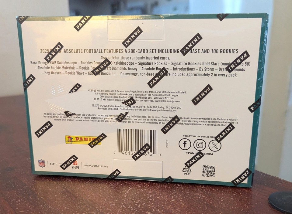 2025 Absolute NFL Football Target Mega Box - Multiple Available ...