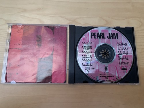 Pearl Jam Lot of 2 CD’s- Ten, Jeremy Single | eBay