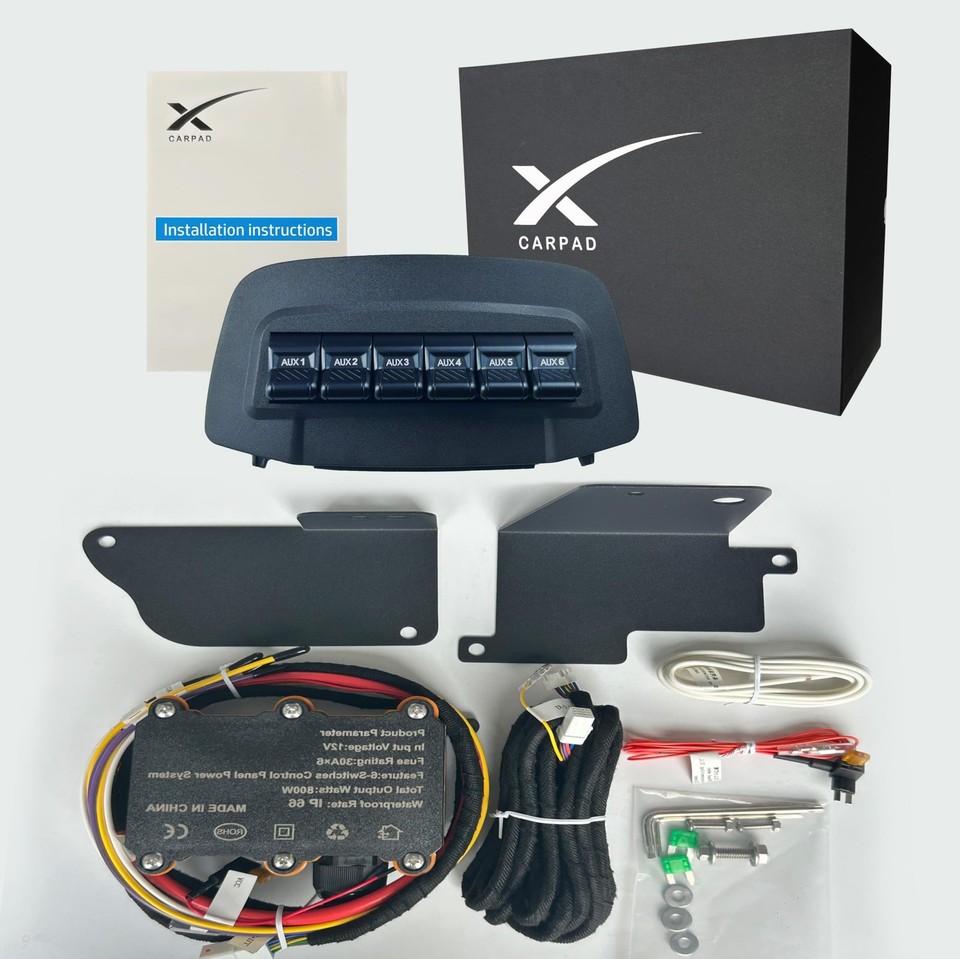 OEM Style Auxiliary Upfitter Switch Bank Kit, Plug&Play Aux Switch ...