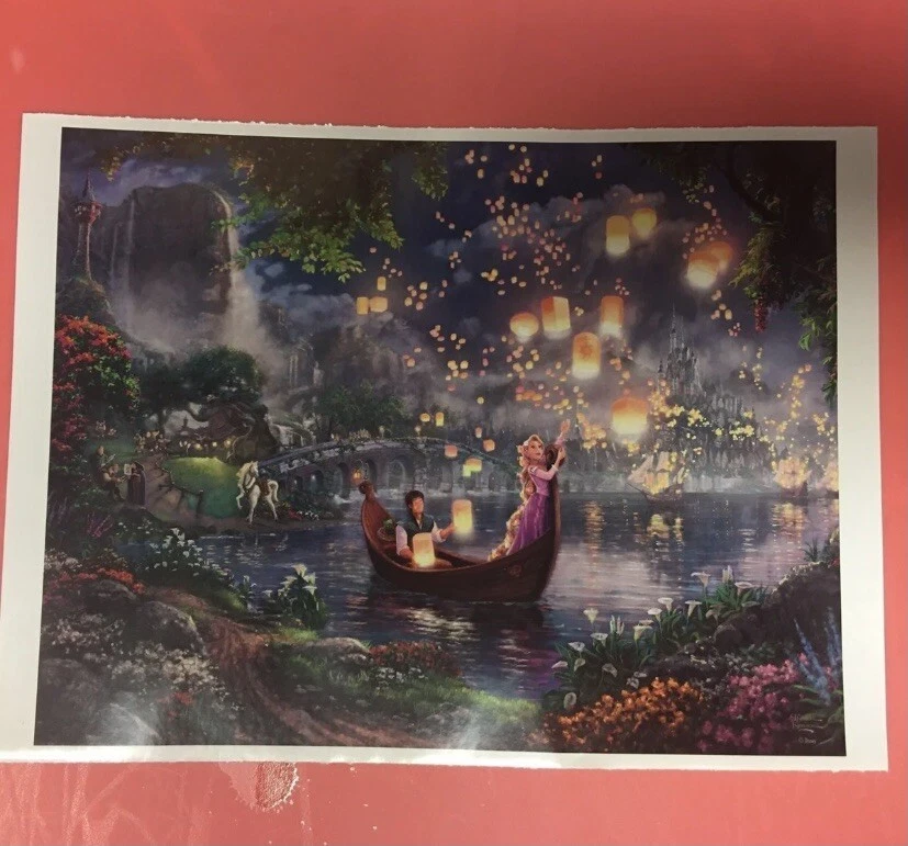 Tangled Boat Scene