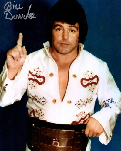 Bill Dundee Signed 8x10 Wrestling Photo Wrestler WWE Wrestler NWA Mid ...