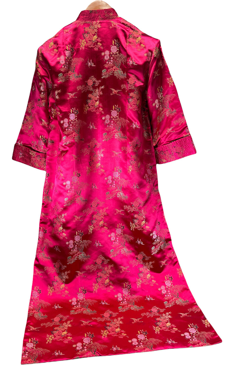 Vintage Chinese Brocade House Robe~1940 Style Chinese… - Gem