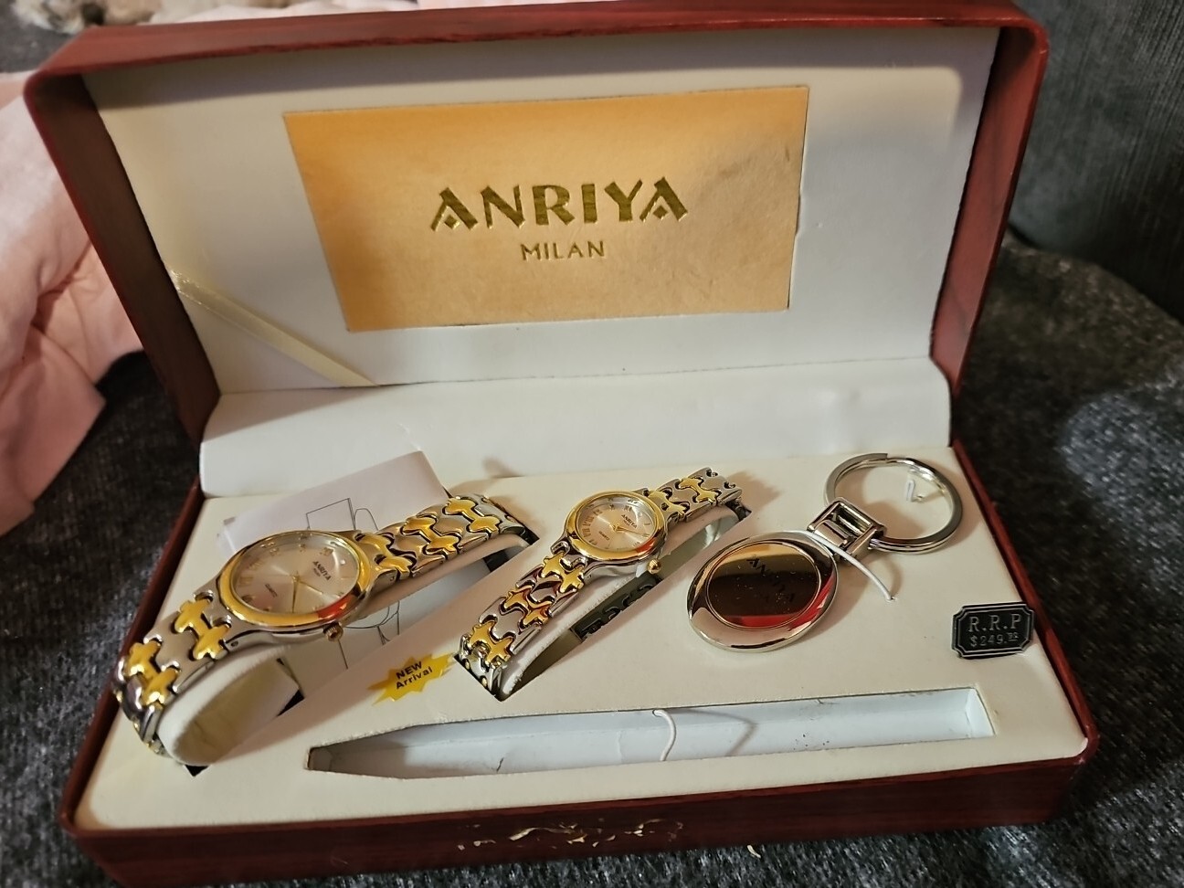 Anriya Milan His/Hers Watch Set -missing Pen | eBay