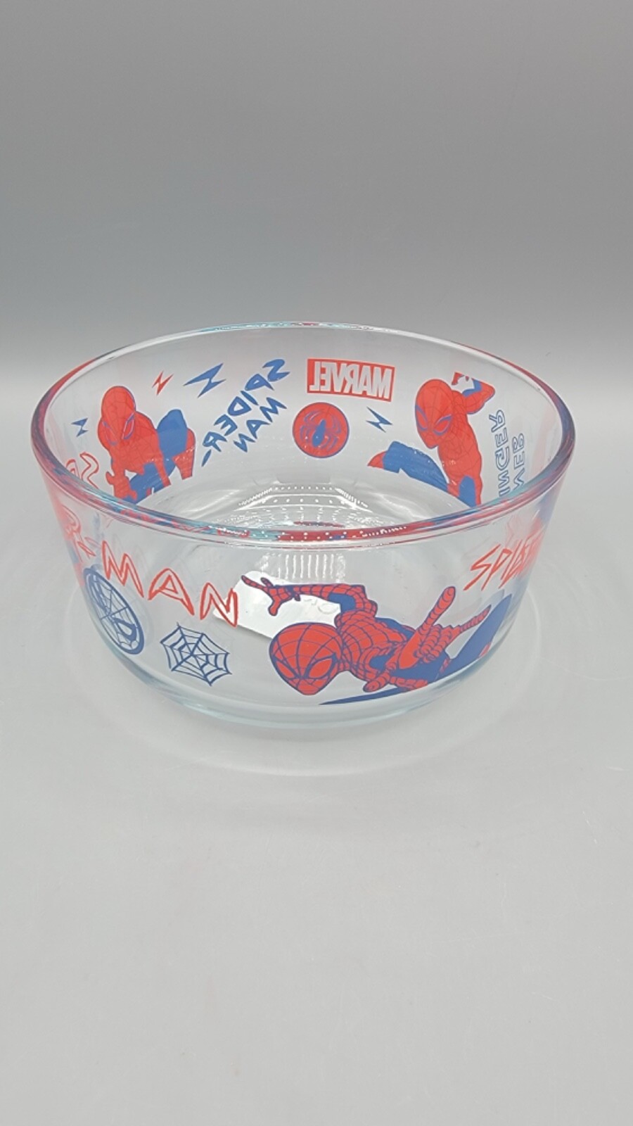 Pyrex Spider-Man Marvel 4-Cup Glass Storage Cereal Bowl with Lid | eBay