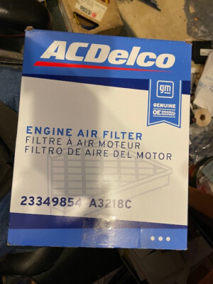 23349854 AC Delco Air Filter (A3218C) | eBay
