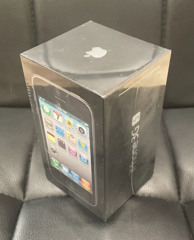 APPLE IPHONE 3Gs - BLACK 8 GB FACTORY SEALED! INVESTMENT! UNLOCKED | eBay
