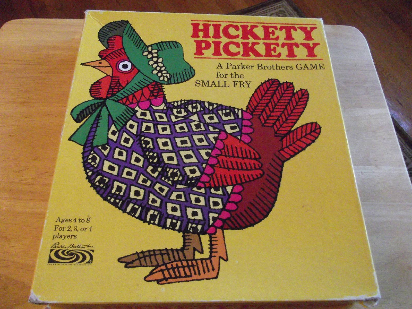 VINTAGE 1968 HICKETY PICKETY GAME PARKER BROTHERS A GAME FOR THE SMALL ...