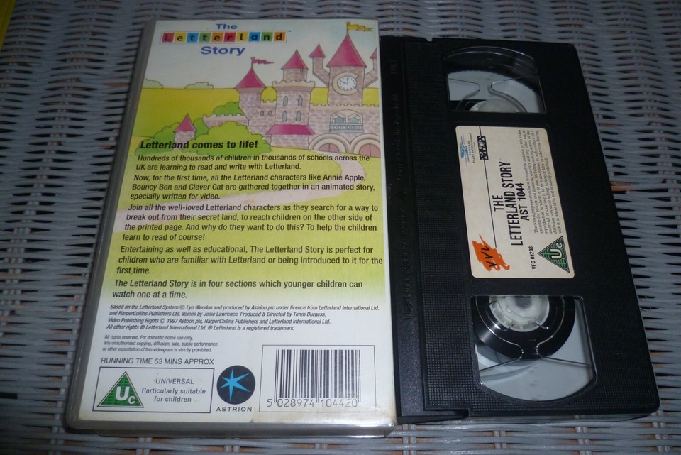 Letterland - The Story (VHS, 1997) | eBay UK