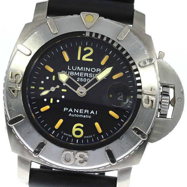 Panerai Luminor Submersible Men's Black Watch - PAM00194 for sale ...