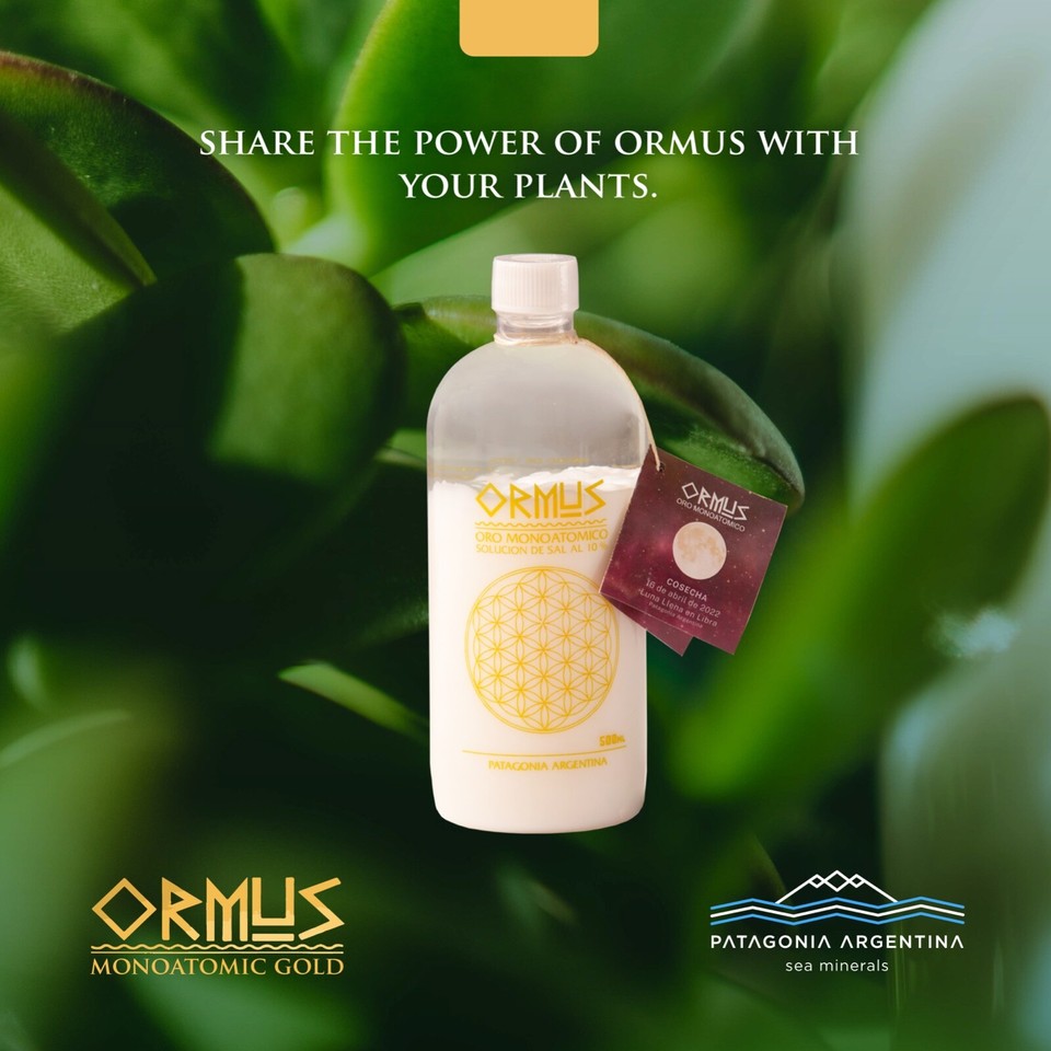 MONOATOMIC GOLD ORMUS 17oz-MEMORY AID,ENERGETICALLY ENHANCED ...