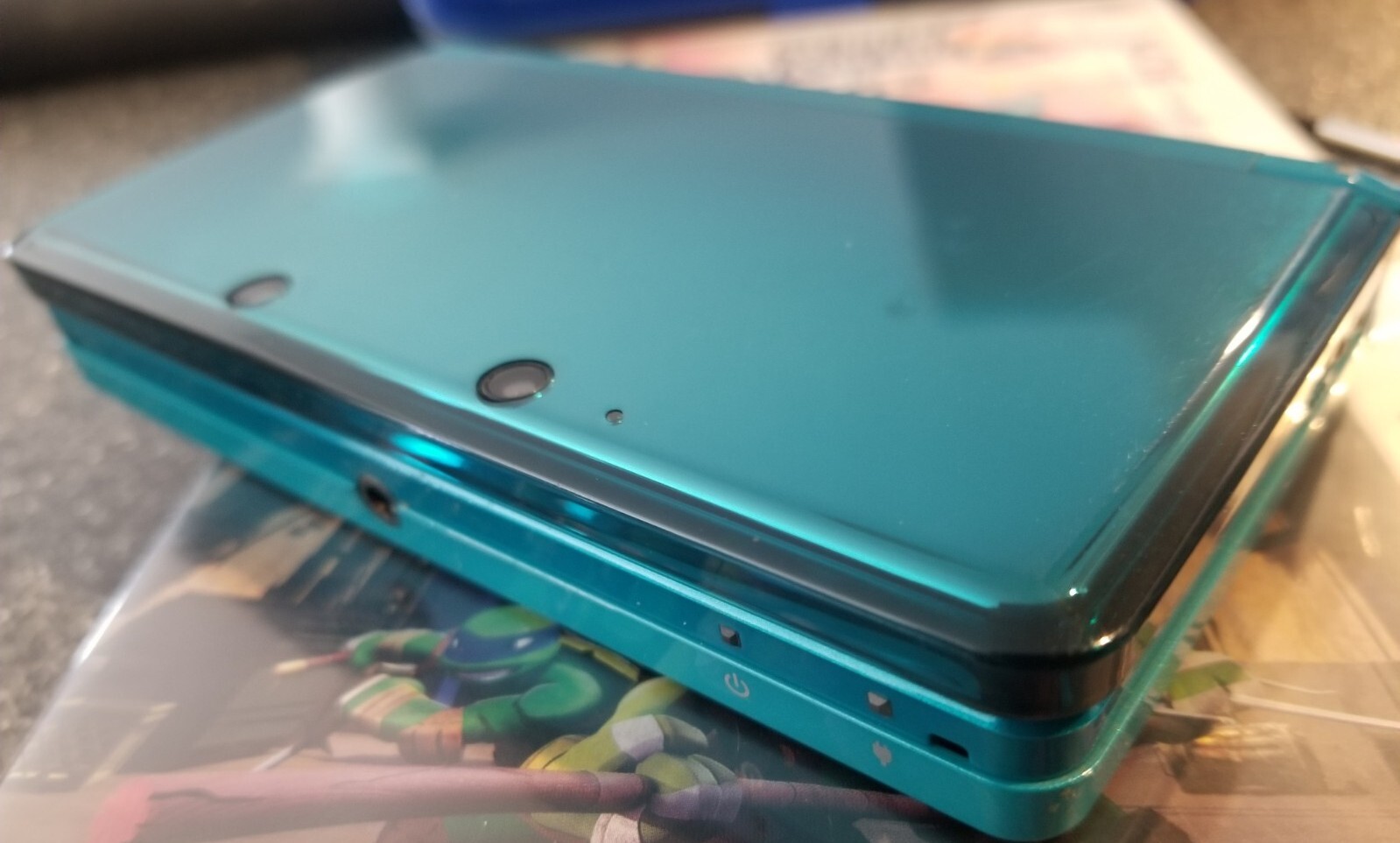Original Nintendo 3DS Handheld Console BUNDLE With Good Games Teal ...