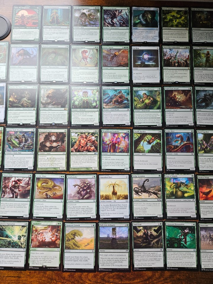 Custom Commander Deck ~ Deathtouch // Infect ~ Fynn, the Fangbearer ...