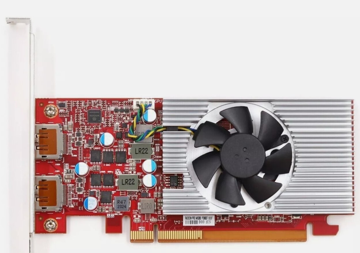 AMD Radeon PRO W6300 2GB Dual Display Port PCIe Graphics Card Dell P/N ...