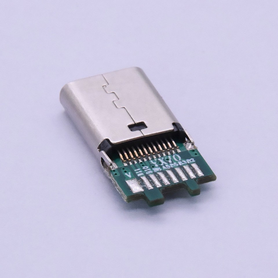 5Pcs USB 3.1 Type-C 24Pin Female Plug Jack PCB USB Connector Board ...