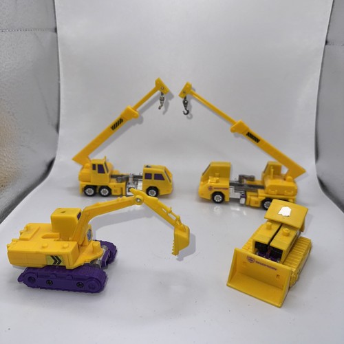 Transformers G1 Yellow G2 Constructicons Vehicles Lot | eBay