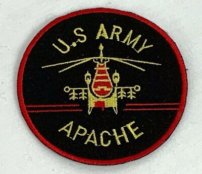 Vintage US Army Apache Helicopter Patch | eBay