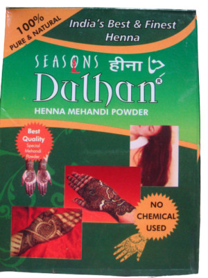 2 Pack Seasons Dulhan Hair & Hands 100g Henna Mehandi Powder Tattoo | eBay