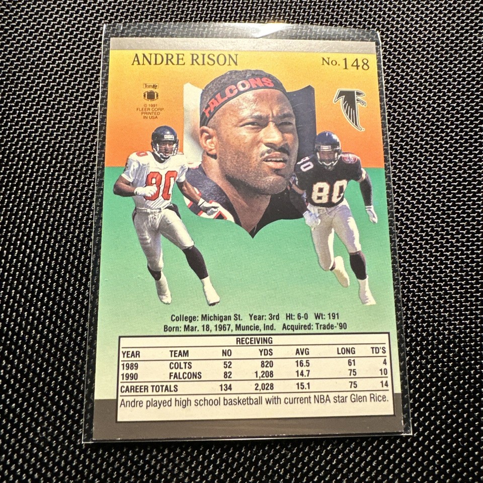 1991 Fleer Ultra Andre Rison #148 | eBay