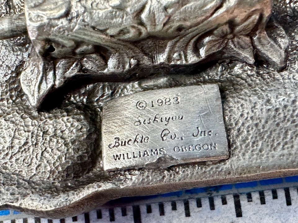 North Pole Discovery Ames Tools 1983 Siskiyou Belt Buckle Lawn & Garden ...