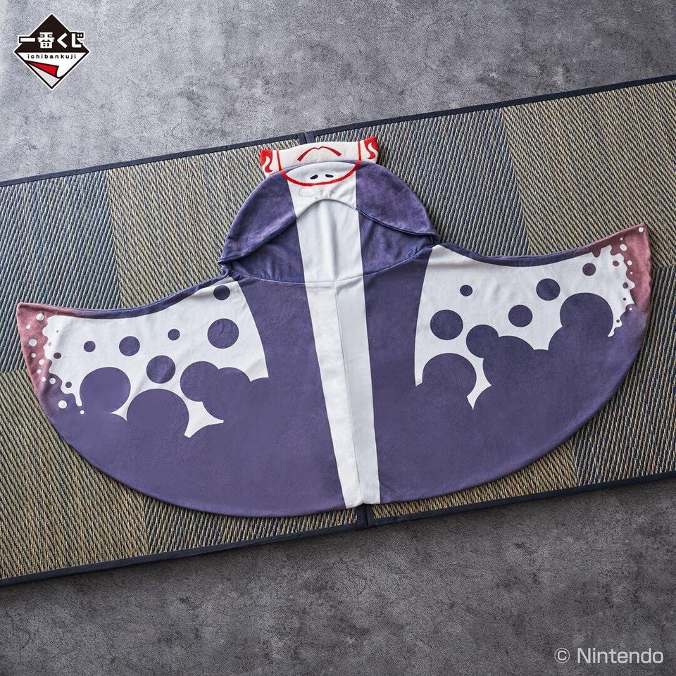 Splatoon 3 Big Man Mantaro Blanket Ichiban Kuji 2nd Edition C Prize ...