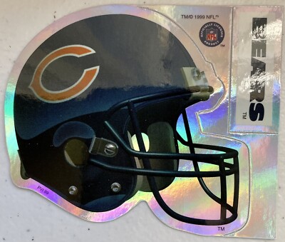 1999 NFL 3D Helmets “ Chicago Bears ” Sticker/Decals | eBay