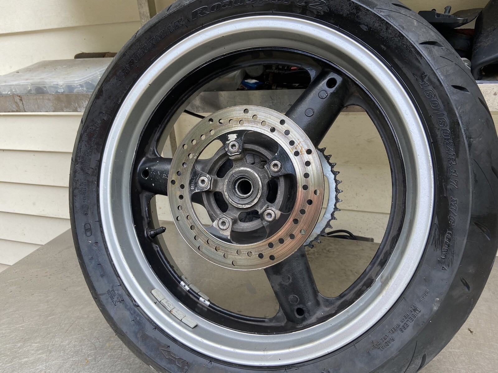 04 Suzuki SV650 Rear Wheel | eBay