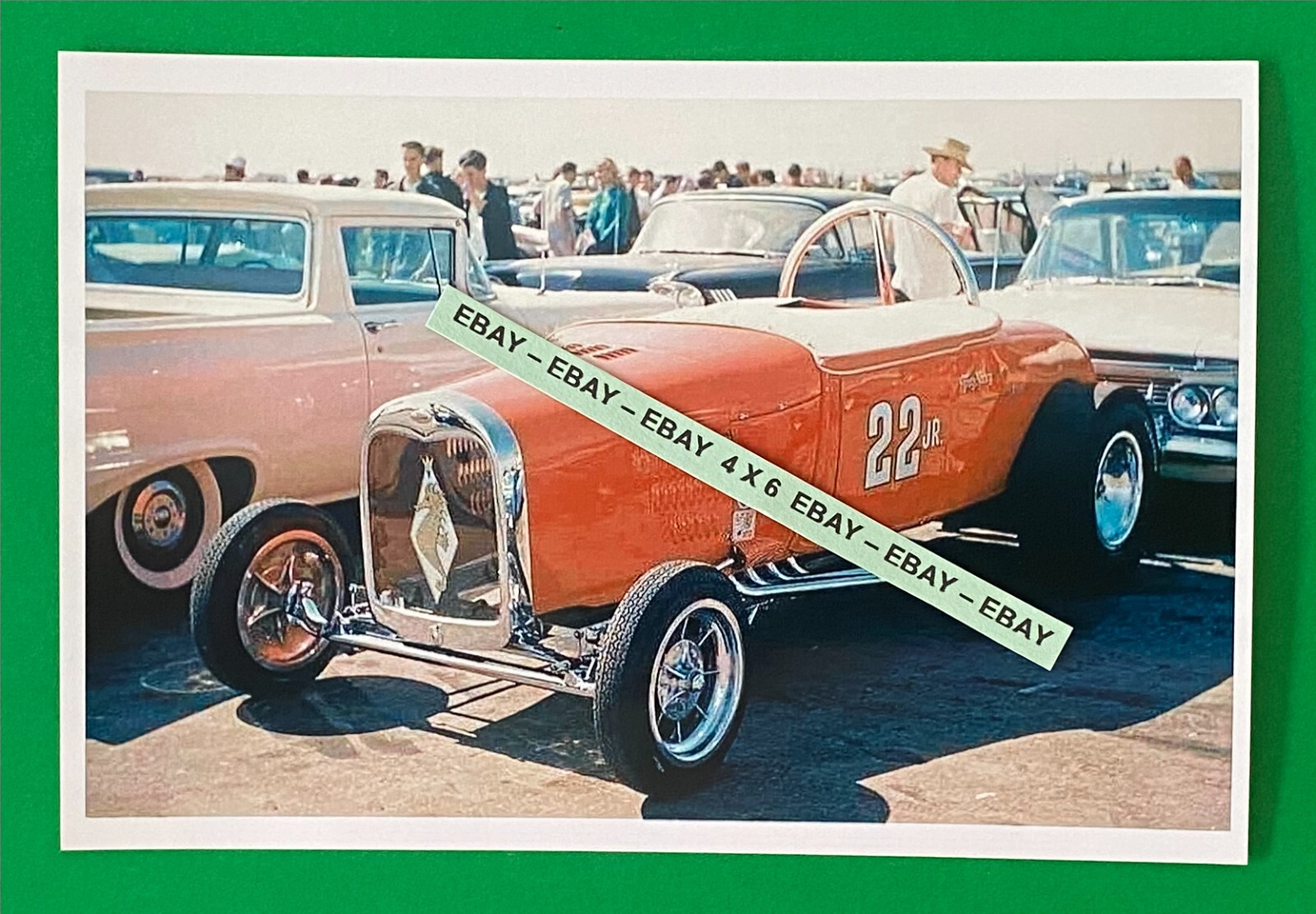 Found 4X6 Photo of Old Hot Rod Tony Nancy #22 Jr Roadster Dragster | eBay