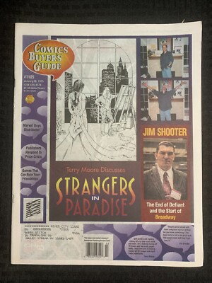 1995 COMIC BUYER'S GUIDE Magazine 1105 FN+ 6.5 Strangers in Paradise ...