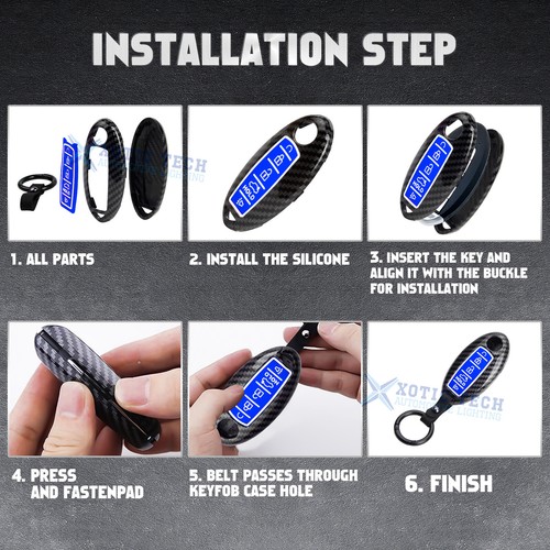 Key Fob Protector Skin Holder Cover For Infiniti QX30 QX70 G37 Nissan ...