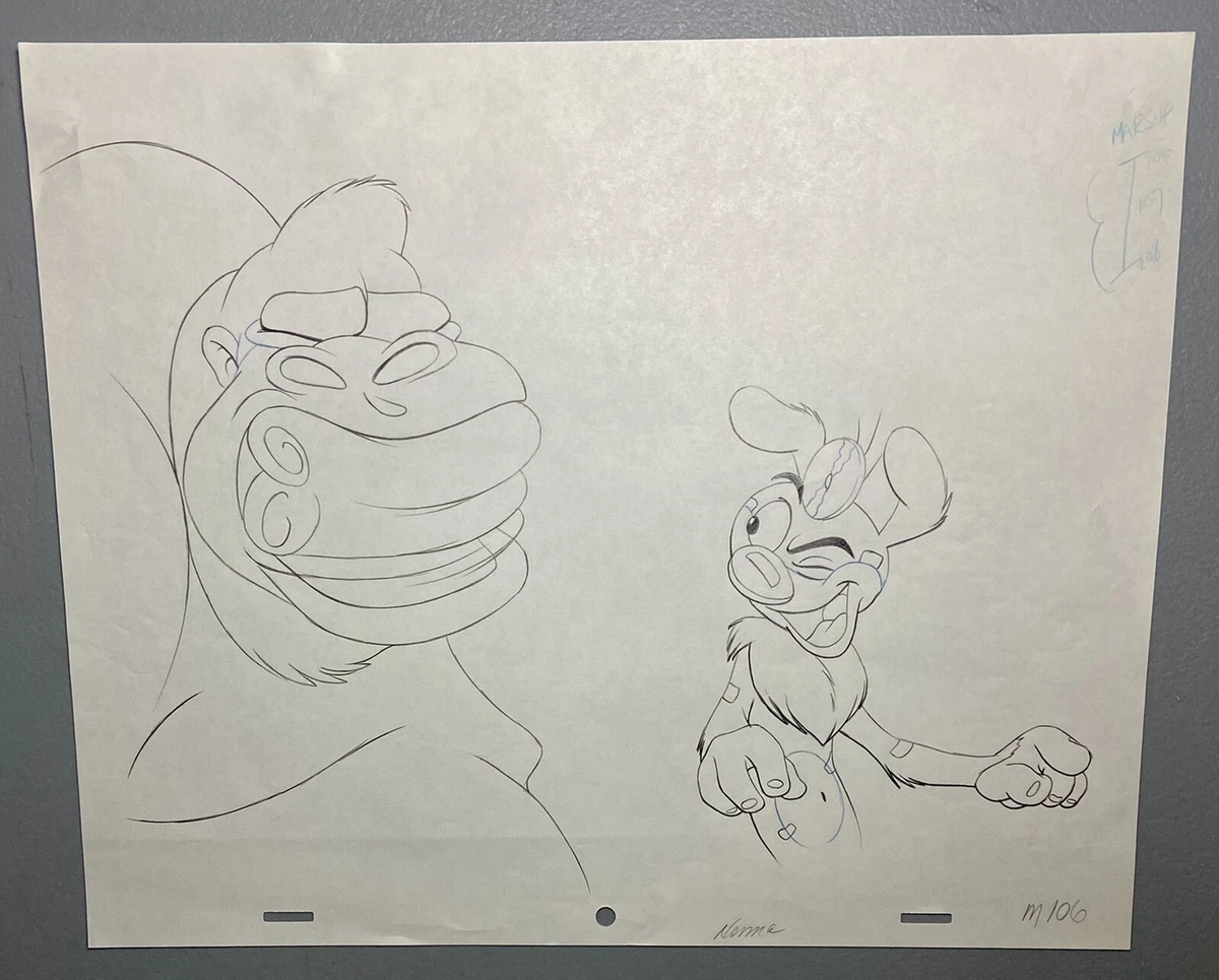 Disney Marsupilami Maurice The Gorilla