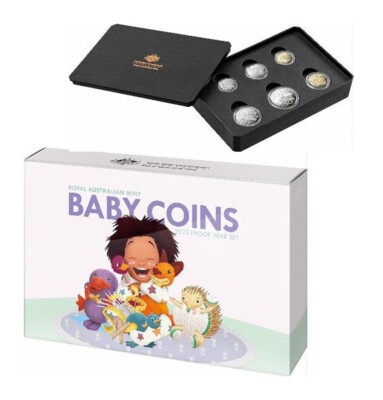 2023 AUSTRALIA'S BABY PROOF COIN SET - ROYAL AUSTRALIAN MINT WITH ...