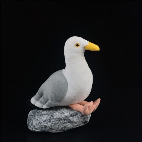 plush high quality seagull toy cute soft seagull doll gift about 21cm ...