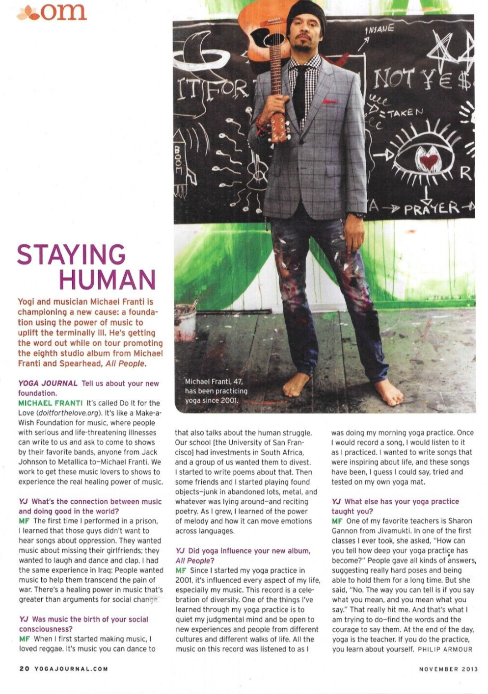 Yoga Journal Magazine Unwind Power Core Hamstrings Stretch Healthy ...