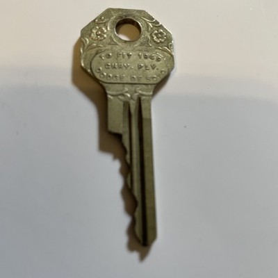 Vintage 1940 Car Key to Fit Chrysler Plymouth Dodge De Soto | eBay