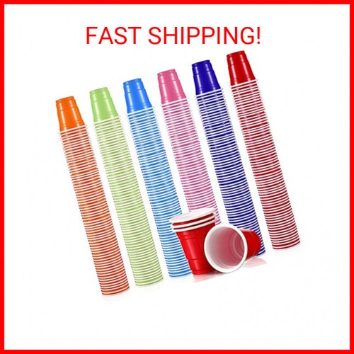 600 Pack 2 Oz Plastic Shot Glasses Disposable Plastic Shot Cups Mini ...