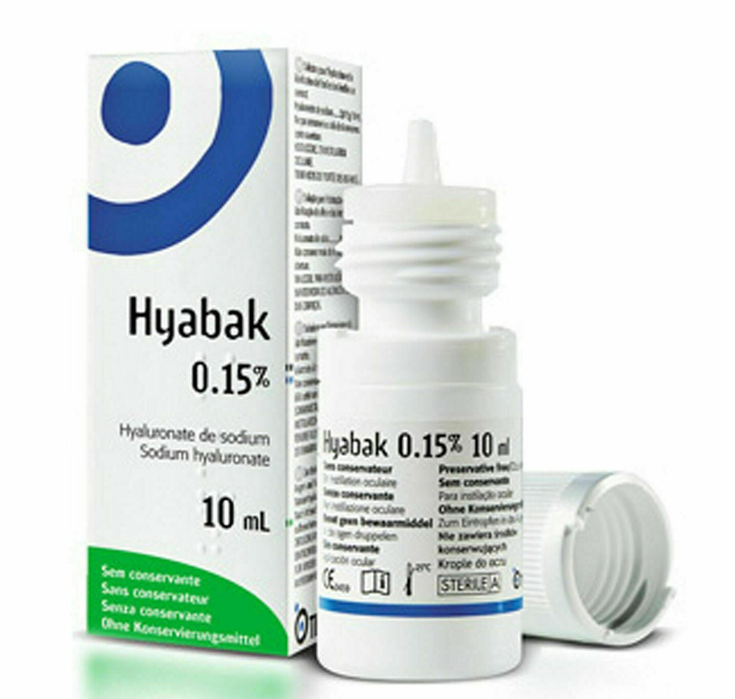 Hyabak 10ml Eye Drops Hypotonic Formula Preservative Free Thea | eBay