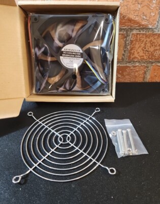 KEYFANCLUB 120mm PWM Fan 12v 4-PIN PC Computer Case Cooling Fan Dual ...