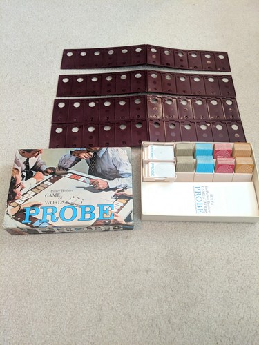 Vintage Probe Board Game (1964) Parker Brothers Game Of Words Complete ...